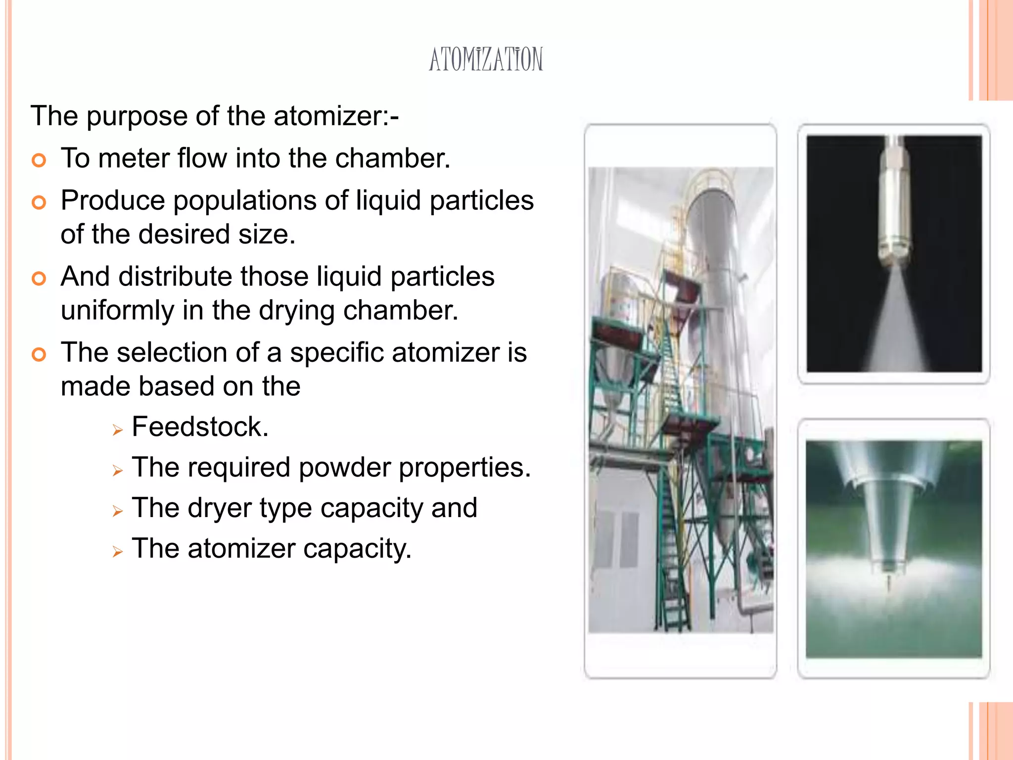 spray drying | PPTX