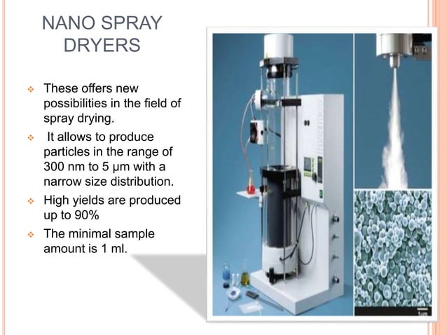 spray drying | PPTX