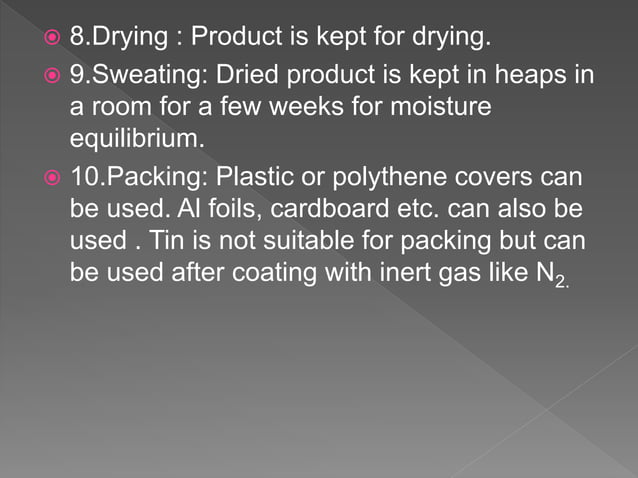 Drying preservation | PPTX | Cooking | Food & Drink