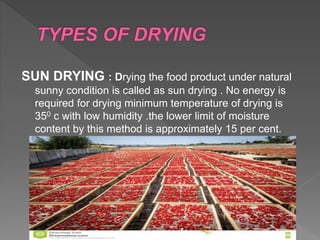 Drying preservation | PPTX