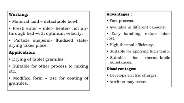 Drying process | PPT