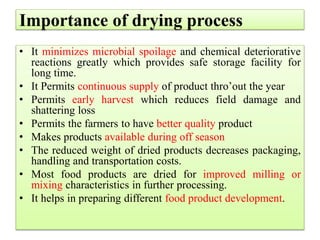 Drying process for grain | PPTX