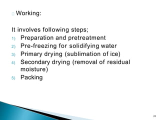 pharmaceutical Drying process ppt pharmaceutics RA | PPT