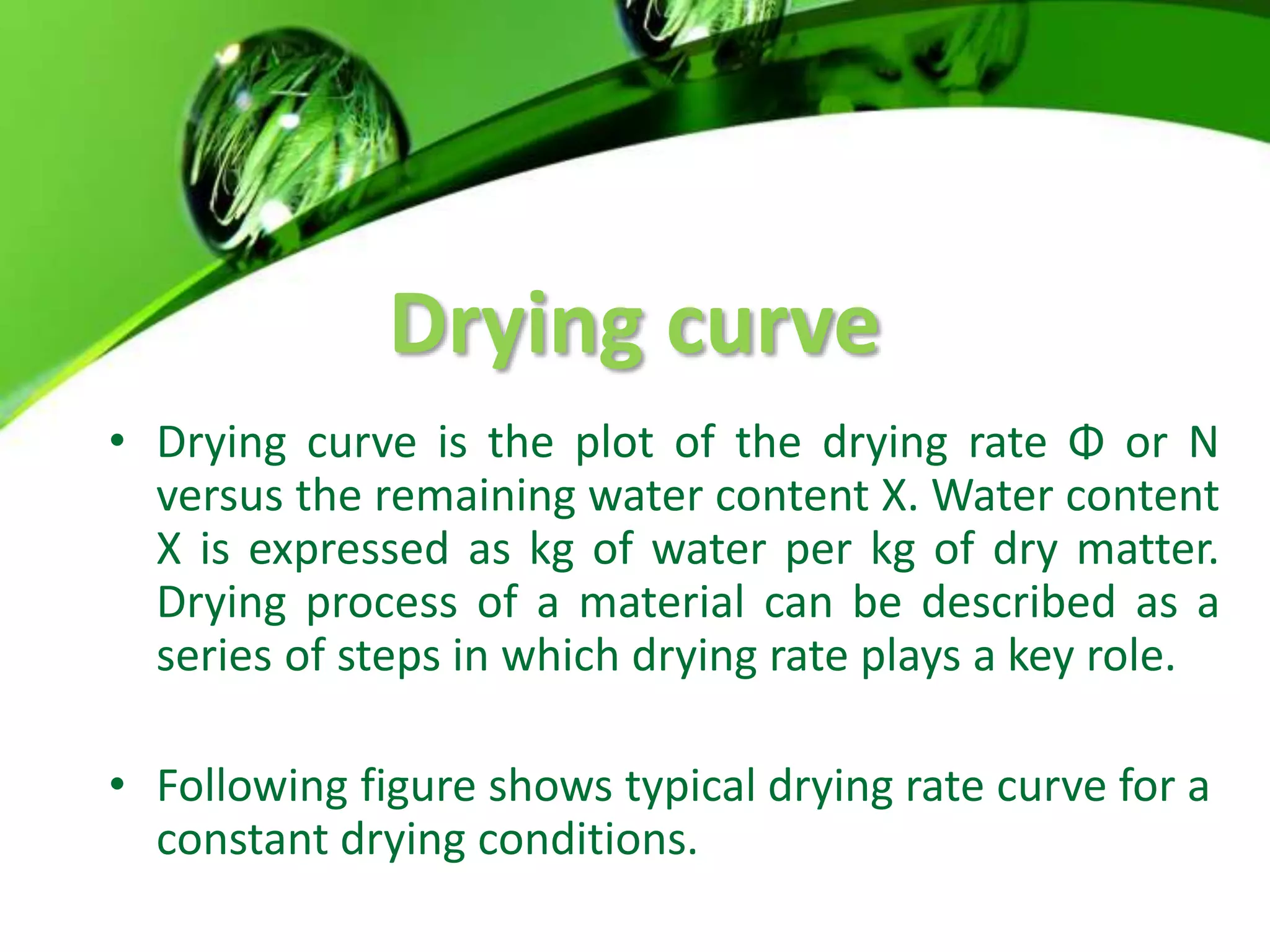 Drying rate | PPTX