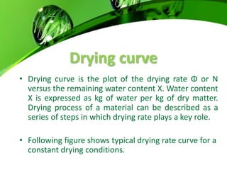 Drying rate | PPTX