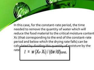 Drying rate | PPTX