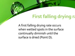 Drying rate | PPTX