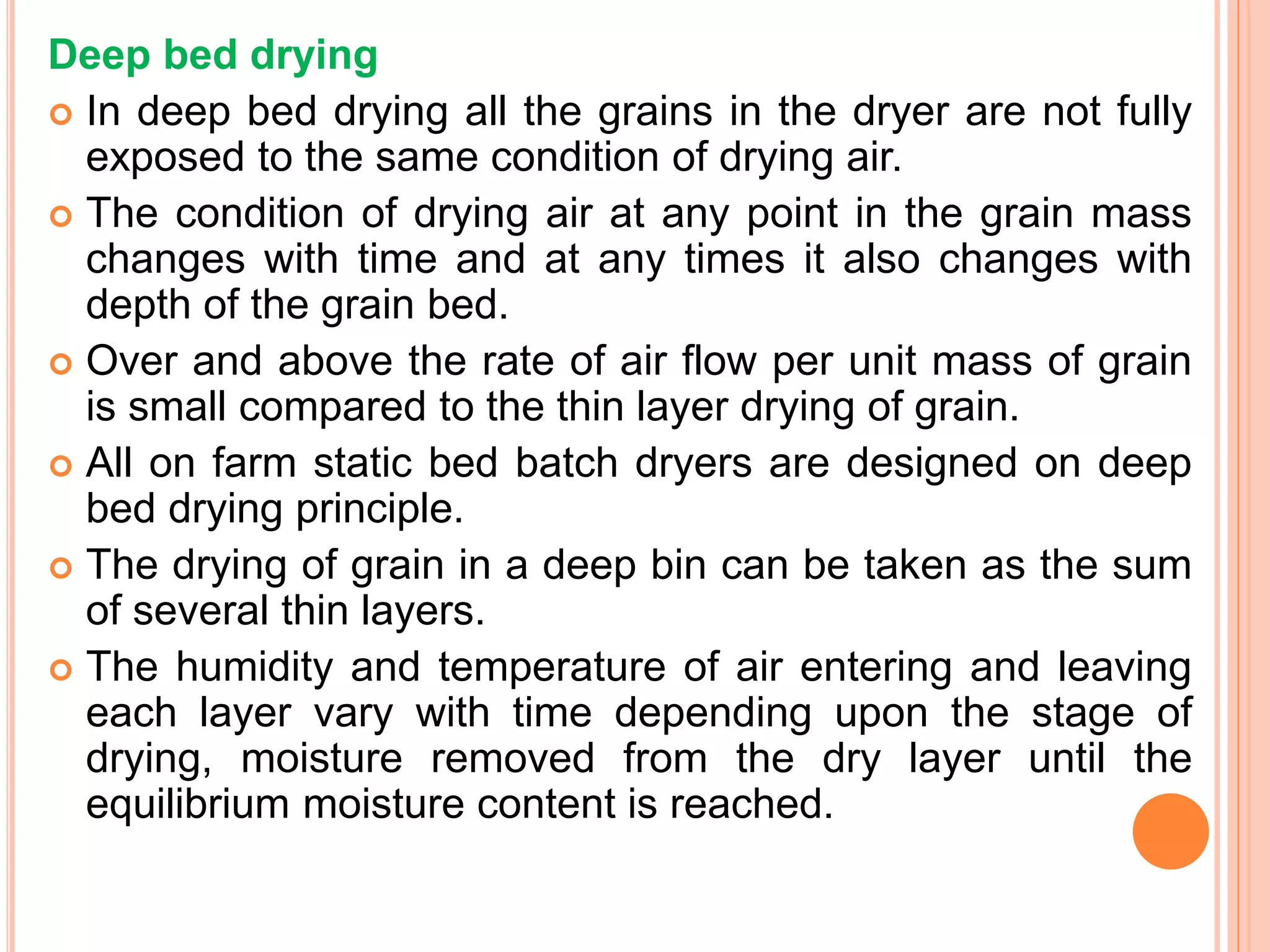 Drying theory and drying rating curve | PPTX