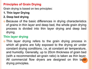 Drying theory and drying rating curve | PPTX