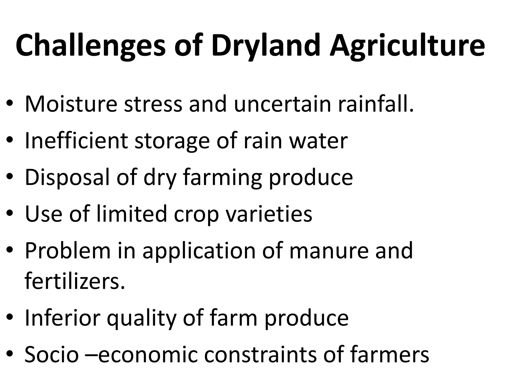 DRYLAND AGRICULTURE, classification.pptx