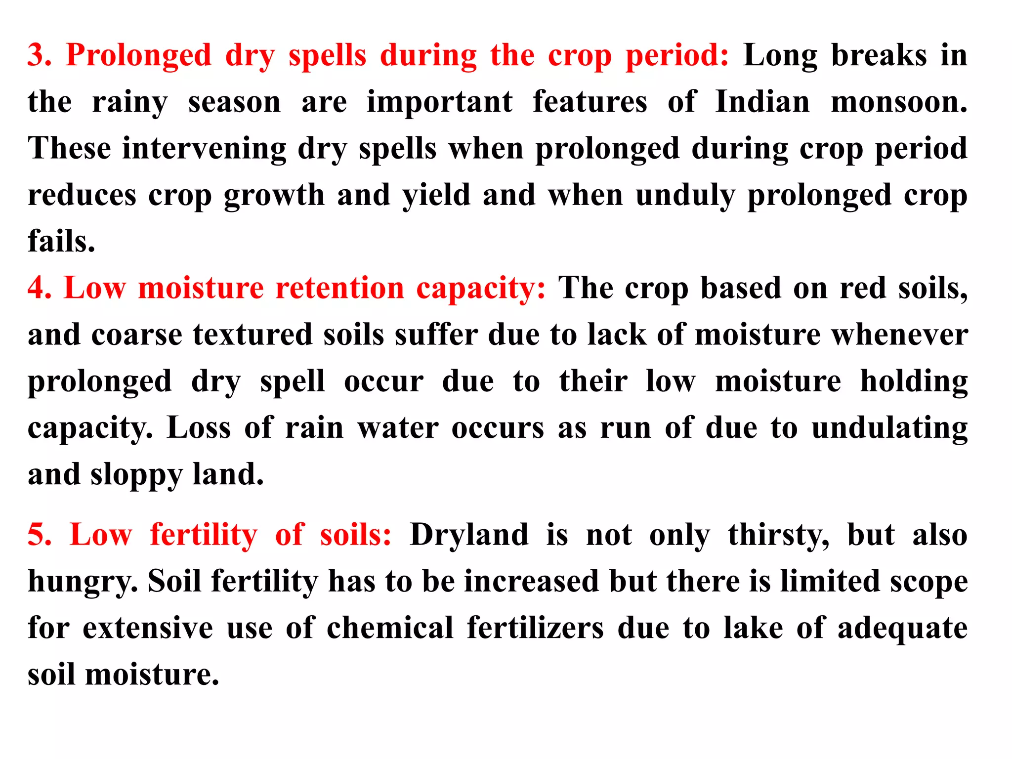 Dry land agriculture | PPTX