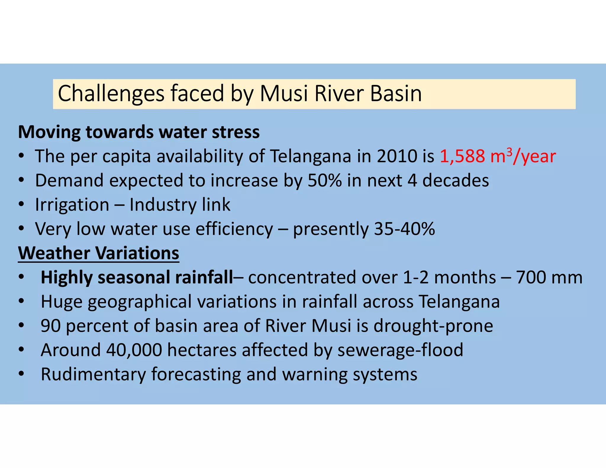 Dry River Musi and Gandipet | PDF
