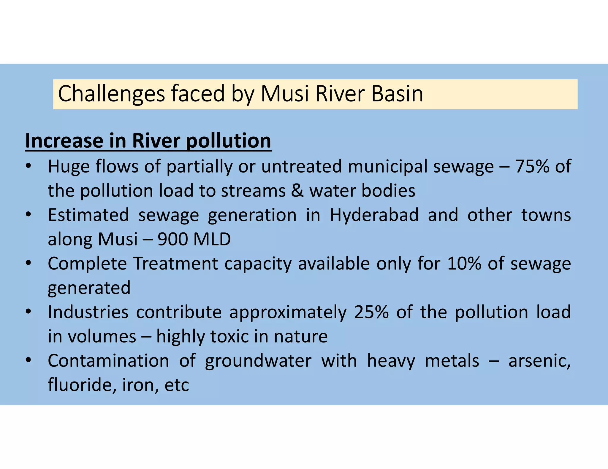 Dry River Musi and Gandipet | PDF