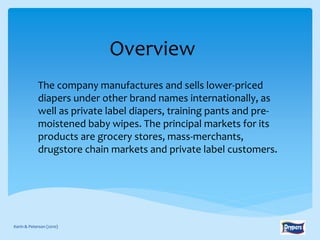 Drypers corporation | PPTX