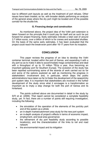 Dry ports integrated design | PDF