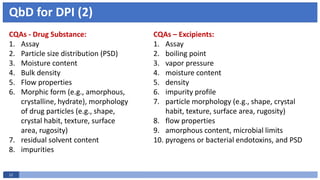 Dry Powder Inhalers (DPIs) - At a glance | PDF