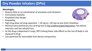 Dry Powder Inhalers (DPIs) - At a glance | PDF