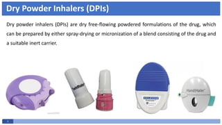 Dry Powder Inhalers (DPIs) - At a glance | PPT
