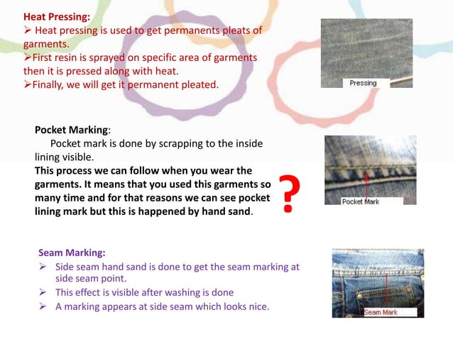 Denim Dry process | PPT