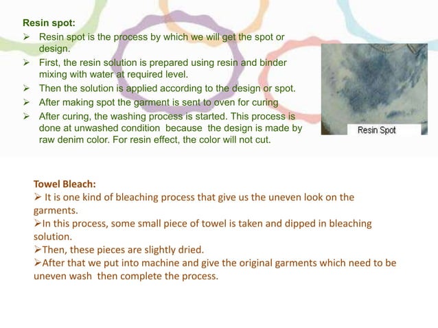 Denim Dry process | PPT