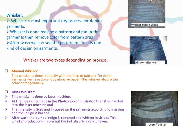 Denim Dry process | PPTX