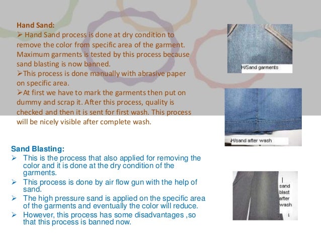 Denim Dry process