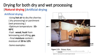 Dry processing and wet processing of Coffee - Washed processing and ...