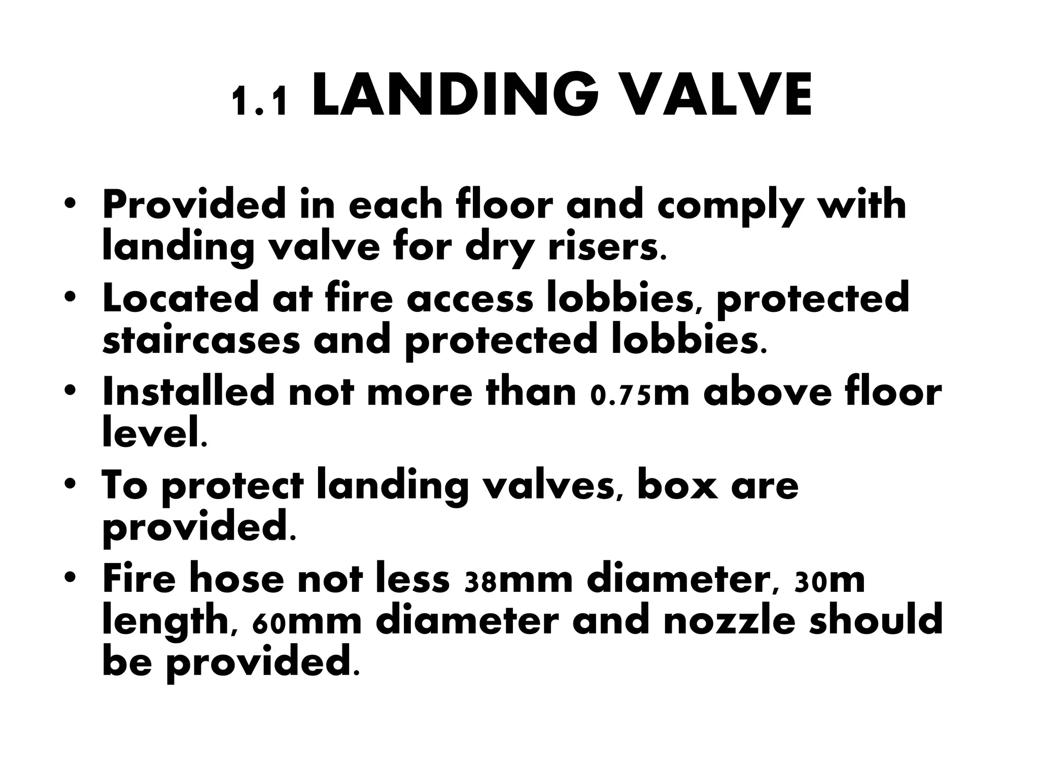 Dry riser system | PPTX