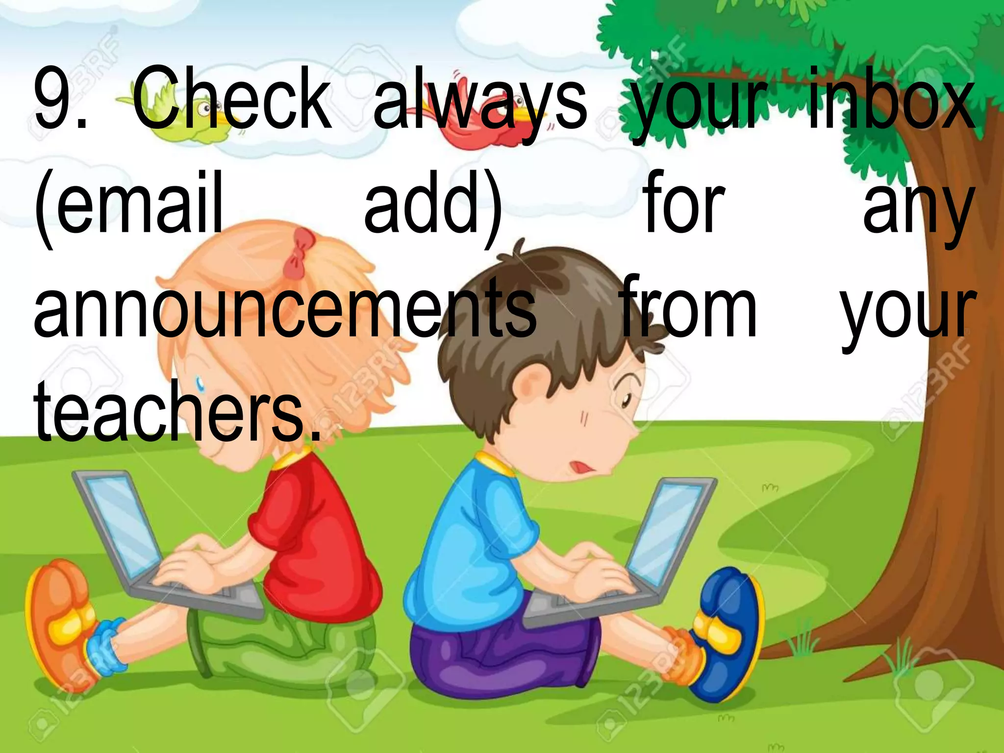 Online Class Rules and Regulations | PPTX