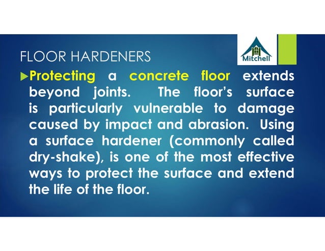 Dry shake floor hardeners | PDF | Indoor Environmental Quality | Home ...