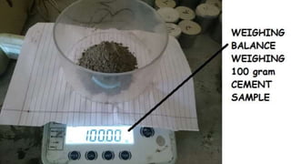 FINENESS TEST OF CEMENT (DRY SIEVING) | PPT