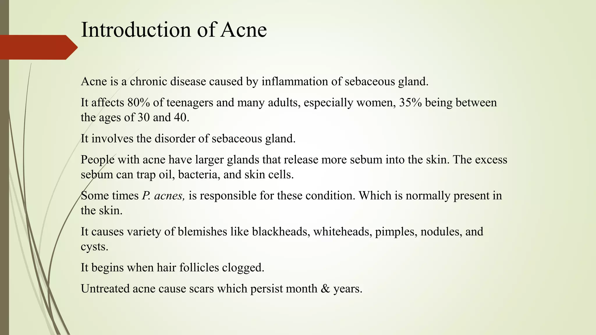 Dry skin, acne, sun protection address | PPT