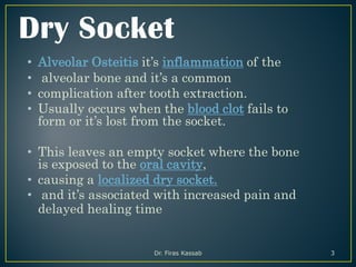 Dry socket | PDF