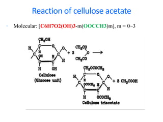 Cellulose Acetate Dry spinning method. | PPTX