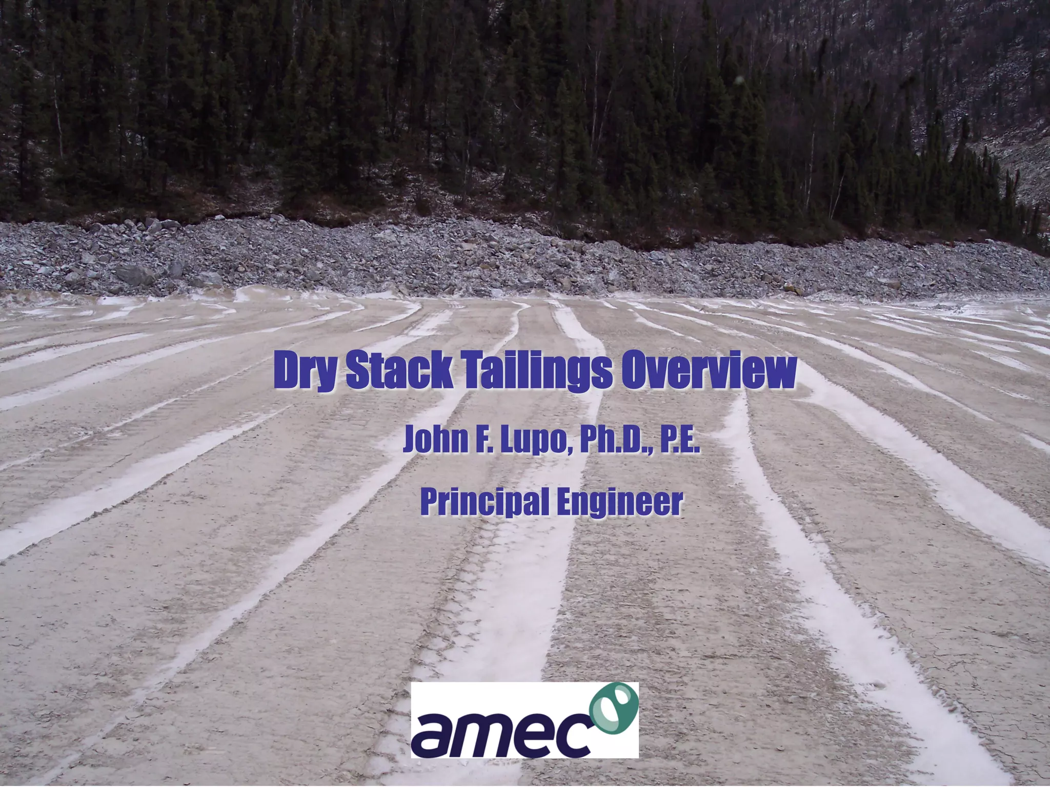 Dry Stack Tailings Overview | PDF