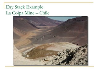 Dry Stack Tailings Overview | PDF