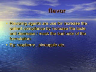 Dry syrup | PPT