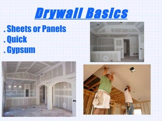 drywall basics | PPT