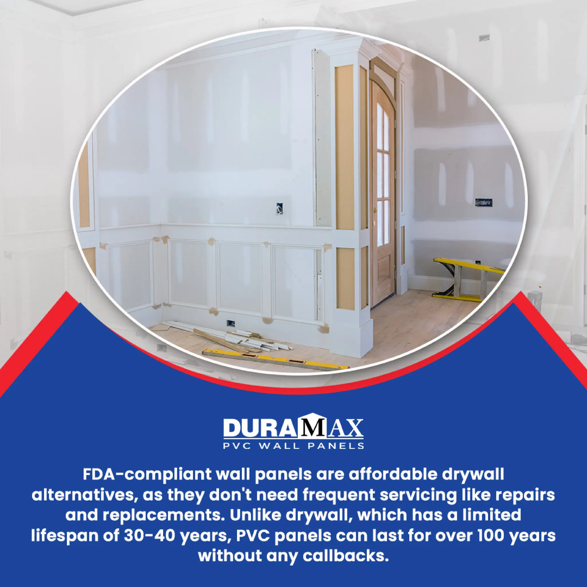 Drywall is a Failure in Moist Interiors: Turn to PVC Wall Panels ...