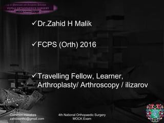 Dr zahid h malik | PPT