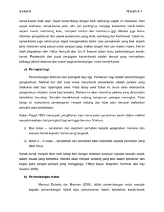 perkembangan mempengaruhi bahasa | DOC