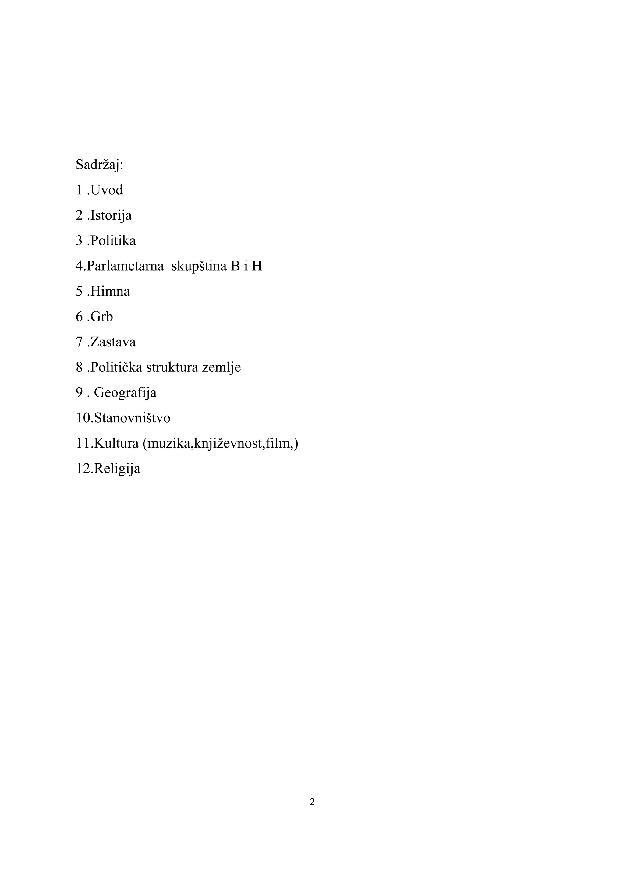 Drzavno uredjenje bih osnove prava | PDF