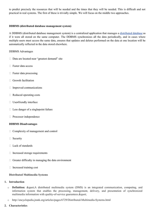 Distributed System | DOCX | Web Conferencing | Computer Software and Applications