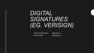 Digital Signatures | PPTX