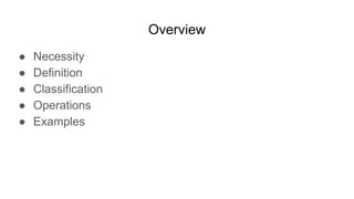 Introduction to Data Structures | PPTX