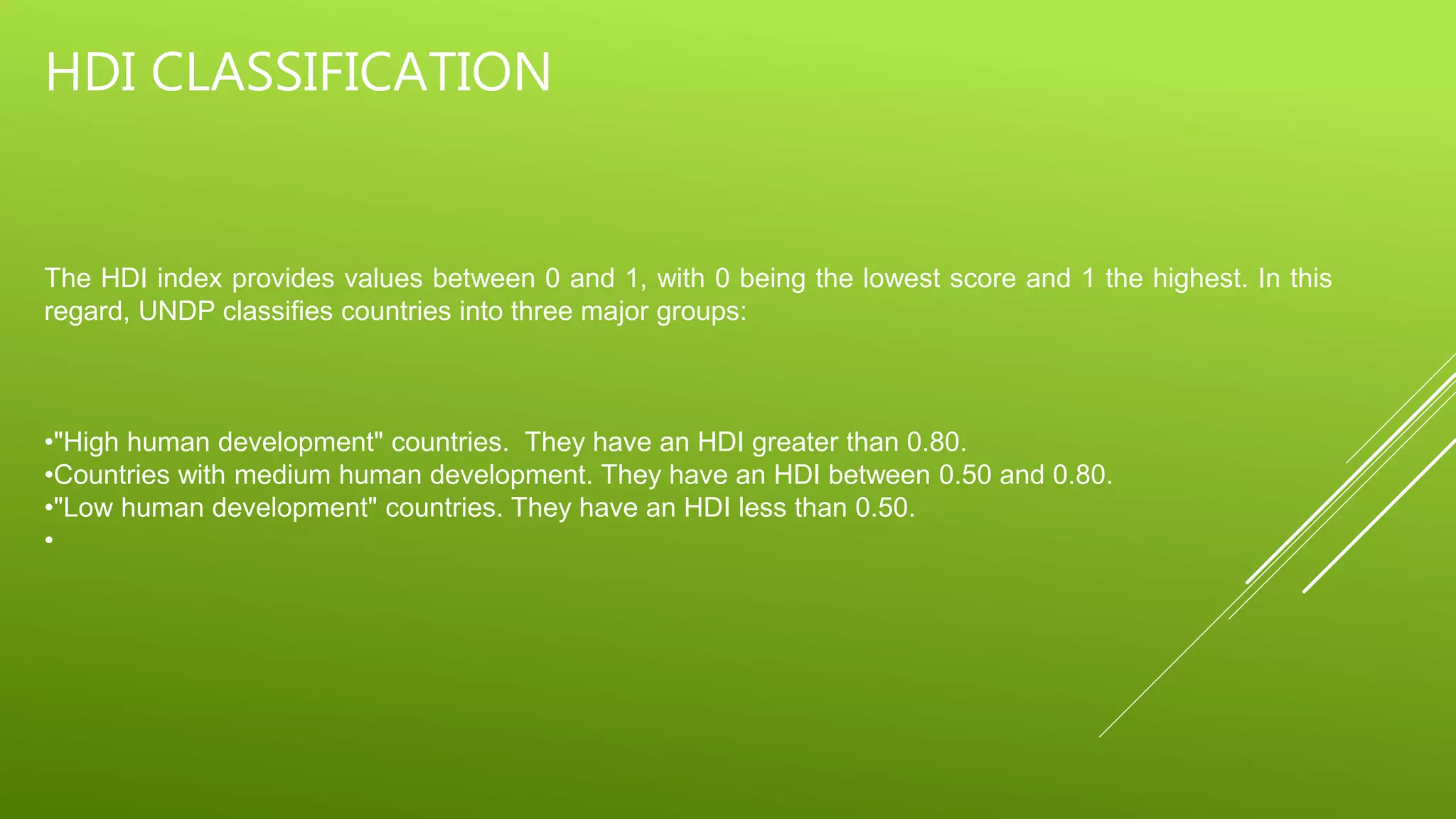 Human Development Index | PPTX