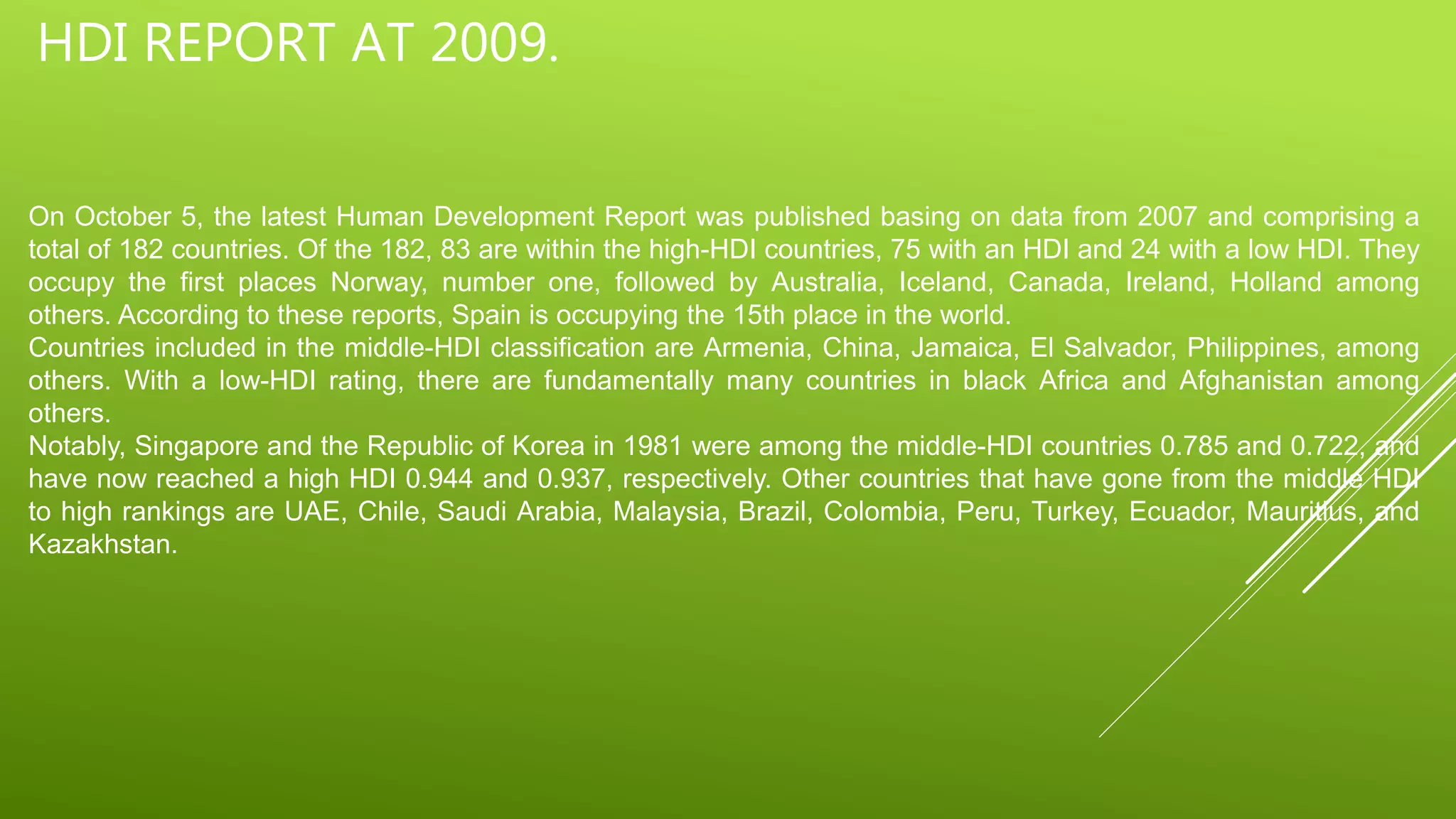Human Development Index | PPTX