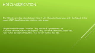 Human Development Index | PPTX | Currencies | Economy