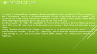 Human Development Index | PPTX | Currencies | Economy