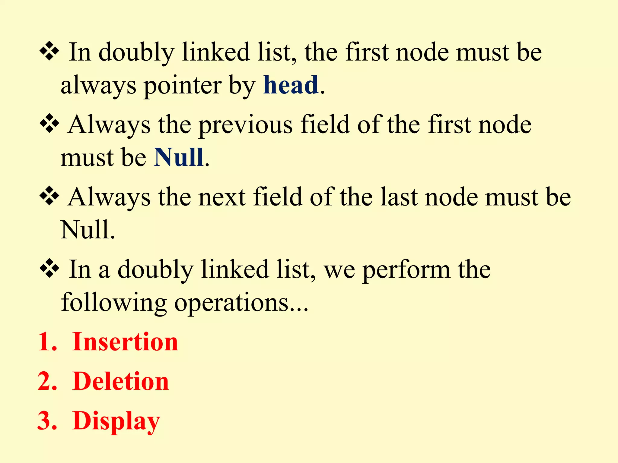 Linked list | PPTX | Programming Languages | Computing